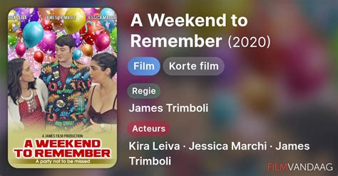 A Weekend To Remember Film 2020 Filmvandaagnl