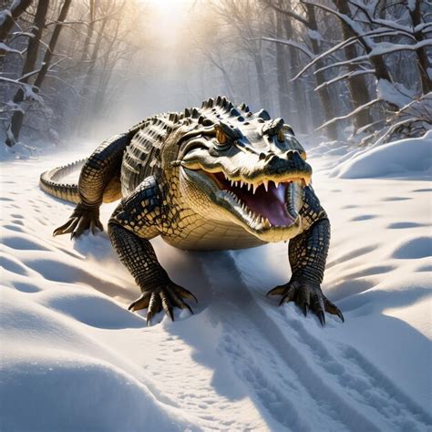 90000 Ice Age Crocodile Pictures