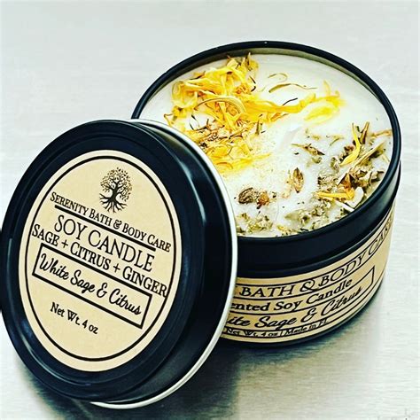 Candle Ts Scented Soy Candles 4oz And 8oz Aromatherapy Soy Candles