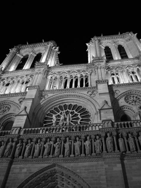 Paris At Night In Black And White On Behance