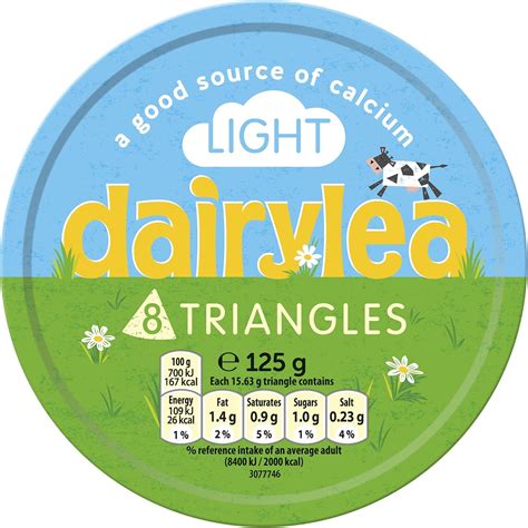 Dairylea Light Triangles 250g Uk Grocery