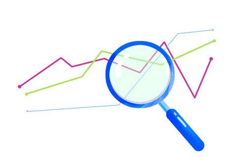 Blue Magnifying Glass Analysis Illustration Png Images Psd Free