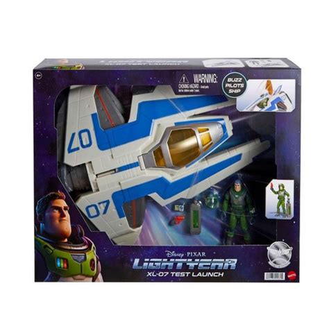 Disney Pixar Lightyear Xl 07 Test Launch Buzz Pilots Rocket Ship Toy 15