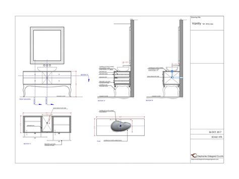 Amy Lau Vanity — Stephanie Odegard Co Ltd Furnishings And Customised Furniture Styles