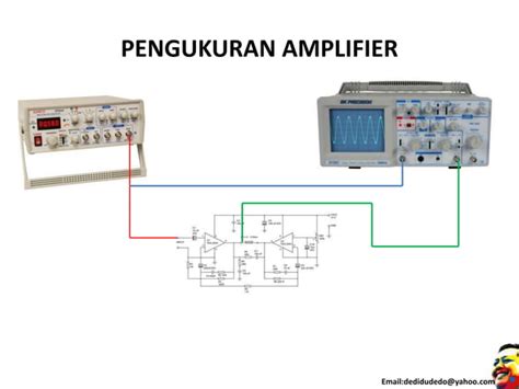 Pengujian Amplifierdengan Osiloscope Dan Function Generator Pptx