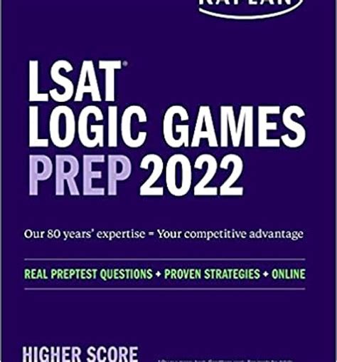 Lsat Books Kaplan Test Prep