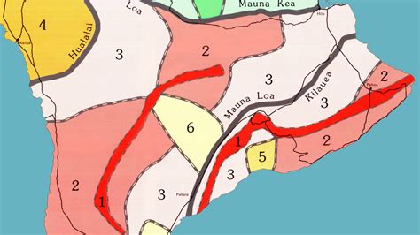 Hawaii Big Island Volcano Map At Ellie Gillespie Blog