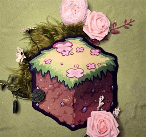 Grass Block Mousepad Toripng