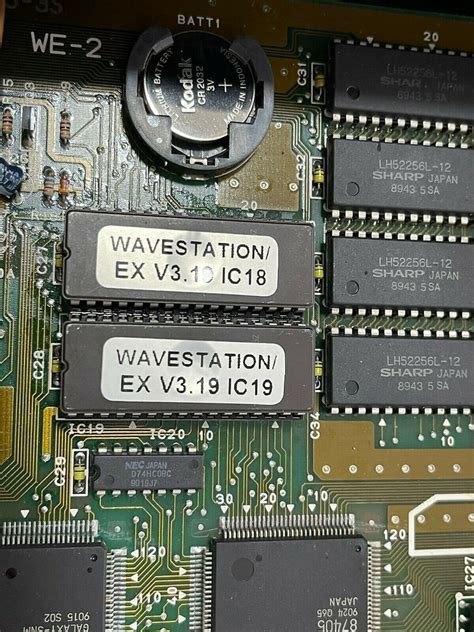Korg Wavestation To Ws Ex Firmware Os Update Upgrade Version 319 Eprom