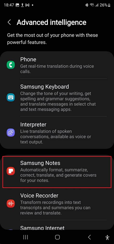 Samsung Galaxy Ai Features Note Assist Sammobile