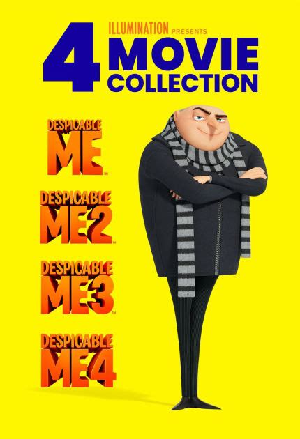 Despicable Me 4 Movie Collection By Despicable Me 4 Movie Collection Dvd Barnes And Noble®