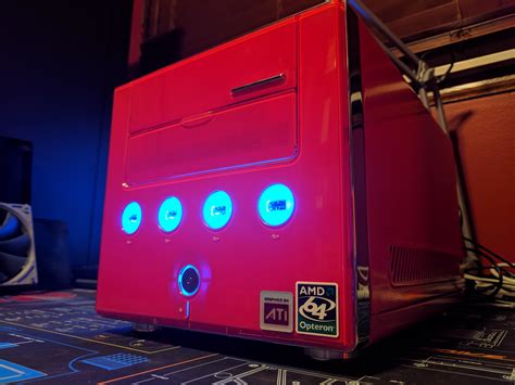 Mini Xp Build Iwill Zmaxdp Dual Amd Opteron 250s 2gb Corsair Ddr 400 Ecc Ati Radeon Hd