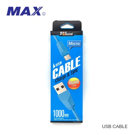 Max Power Usb Cable Charge And Sync For Micro Usb Round Cable Max Co Ltd