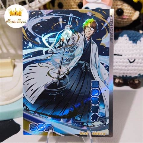 Jual Aizen Sousuke Kartu Bleach Ccg Tcg Goddess God Card Atlas Of God Ssr Holo Tebal Collection