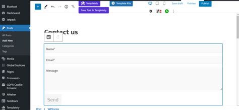 How To Create A Contact Form In Wordpress In Less Than 5 Minutes The
