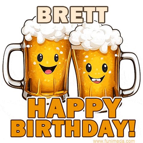 Cheers To Bretts Special Day Funny Birthday  Download On