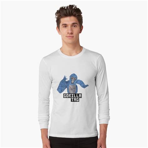 Gorilla Tag Monkey Blue Gorilla By Polkart Sticker For Sale By