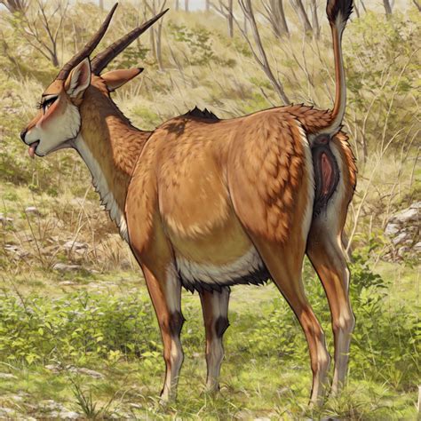 Rule 34 11 Ai Generated Antelope Antelope Horn Anus Bodily Fluids