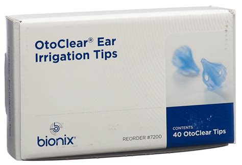 Bionix Otoclear Tips Ear Irrigation 40 Stk Online Bestellen