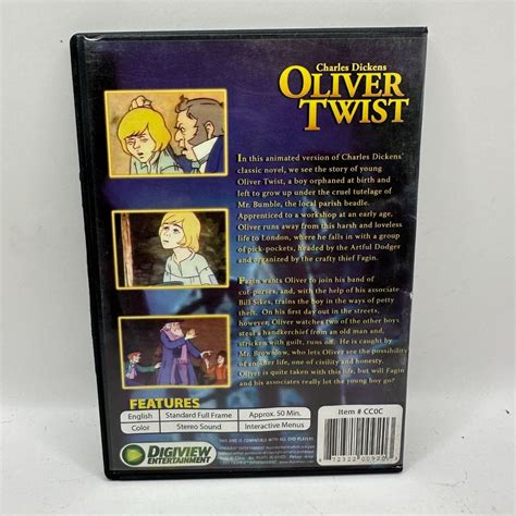 Oliver Twist Charles Dickson Animated Dvd And 50 Similar Items