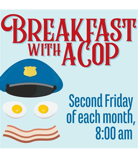 Breakfast With A Cop Womans Club
