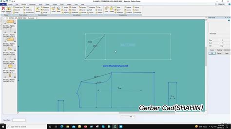 How To Gerber Pattern Making T Shirtall Pattern Making