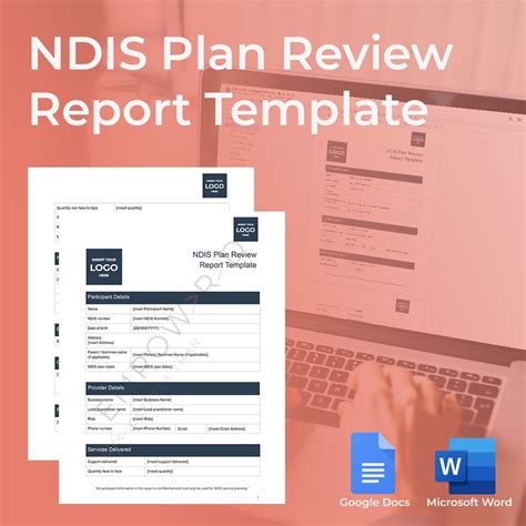 Ndis Plan Review Report Template Editable And Professional