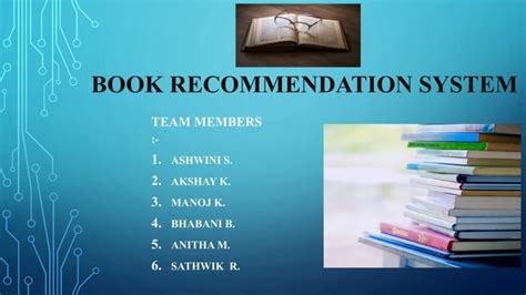 Book Recommendation System Using Machine Learning Pptx Databases Computer Software And