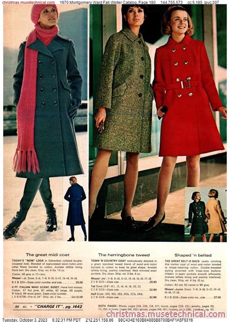 1970 Montgomery Ward Fall Winter Catalog Page 180 Catalogs