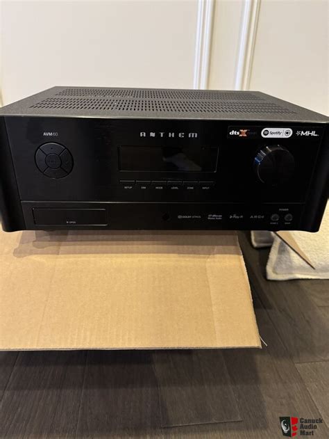 Canadian Made Audiophile Anthem Preamp Processor For Sale Canuck