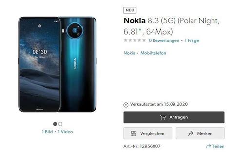 Xuất Hiện Ngày Bán Ra Của Nokia 83 5g Trên Amazon