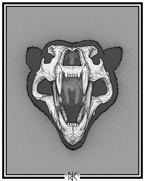 Artstation Polar Bear Skull