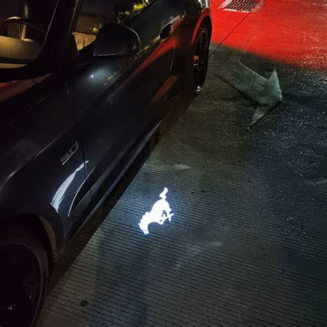 Car Side Mirror Puddle Lights