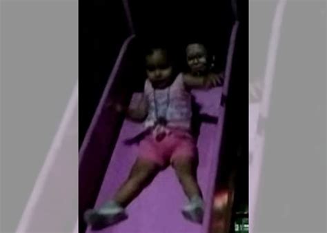 Spooky Mom Captures Ghost Figure ‘pushing Daughter Down Slide