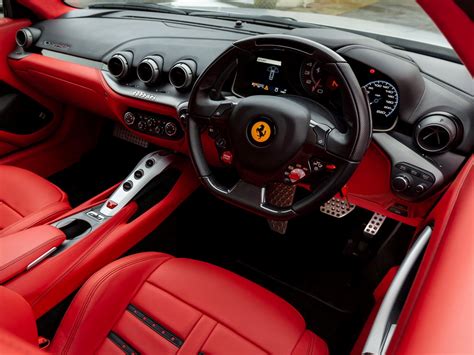 Ferrari F12 Red Interior