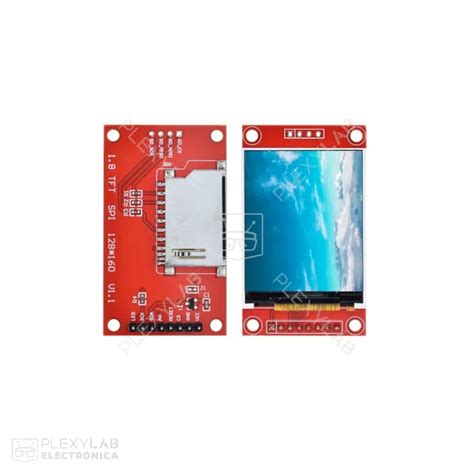 Pantalla Lcd Tft De 1 8 St7735s De 8 Pines Arduino Plexylab