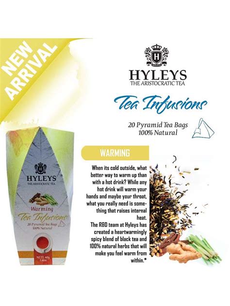 Tea Infusions Warming 20 Pyramid Tea Bags Regency Teas Pvt Ltd