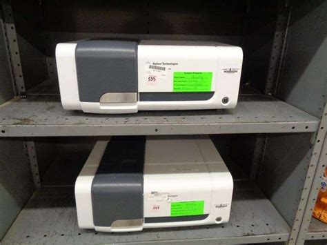 2 Aglient Cary 60 Uv Vis Matthews Auctioneers