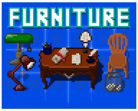 More Furniture 2d Assets By Tms Dev