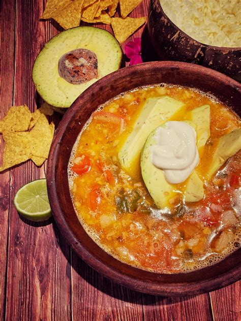 Sopa De Chicarrón Messico — Blog Di Viaggiandomangiando