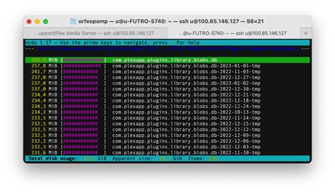 Plex Database Folder Is Big R Plex