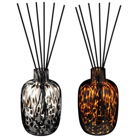 Blown Glass Reed Diffuser 100ml Amber Diffuser Bandm