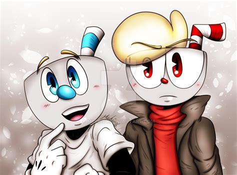Cuphead And Mugman Babtqftim By Mclissy On Deviantart