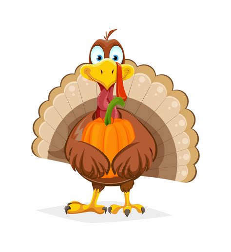 Cute Thanksgiving Turkey Clip Art