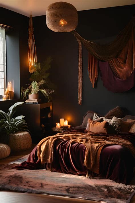 Dark Boho Bedroom Ideas How To Create A Moody Boho Bedroom Dark Boho