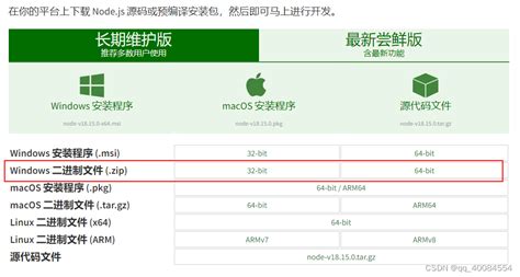 nodejs 升级版本小记录 nodejs更新日志地址 csdn博客