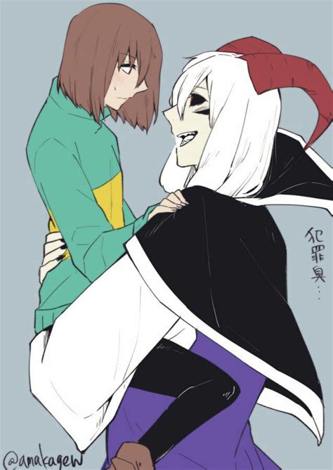 Imágenes Charasriel Chara X Asriel Chara Bocetos Hermosos