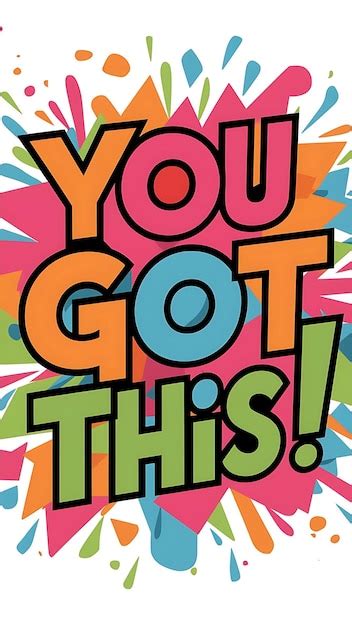 You Got This Tshirt Design Motivational Quote