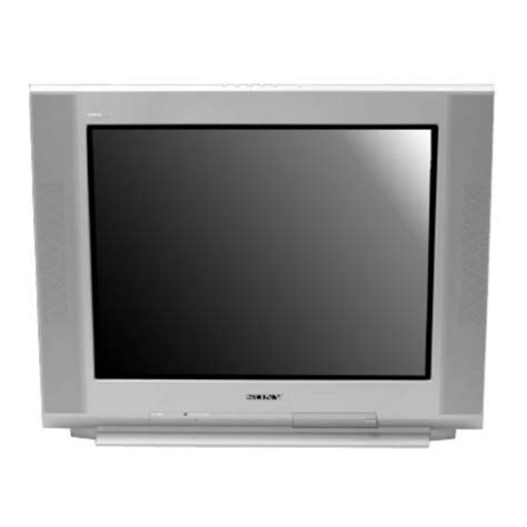 Sony Fd Trinitron Wega Kv 27fs12 Tv Operating Instructions Manual