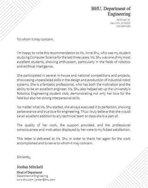 Reference Letter For University Admission How To Get Them